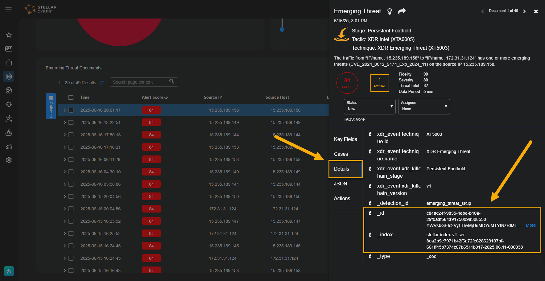 Examples: Using the API to Update Tags, Status, and Comments for Events